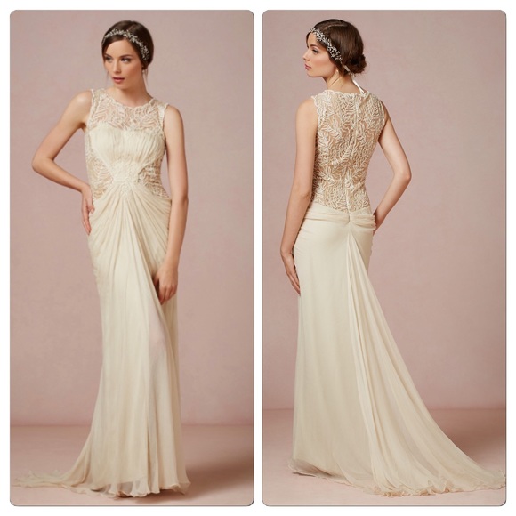 BHLDN | Dresses | Bhldn Embroided Beaded Dress | Poshmark